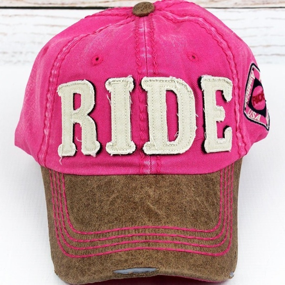 Accessories | Nwt Hot Pink Ride Cap | Poshmark